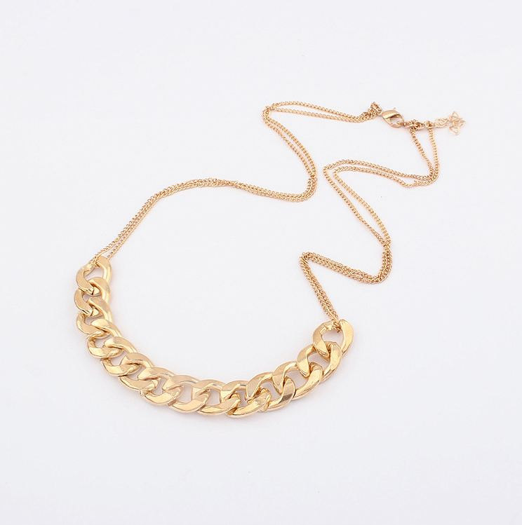 Classic Glod Chain Necklace on Luulla